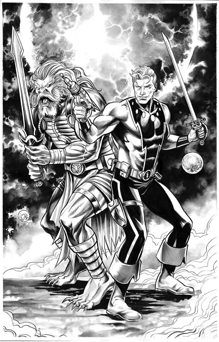 Flash Gordon (Mad Cave) #1 Mike Rooth Virgin Sketch Variant - TN Comic ...